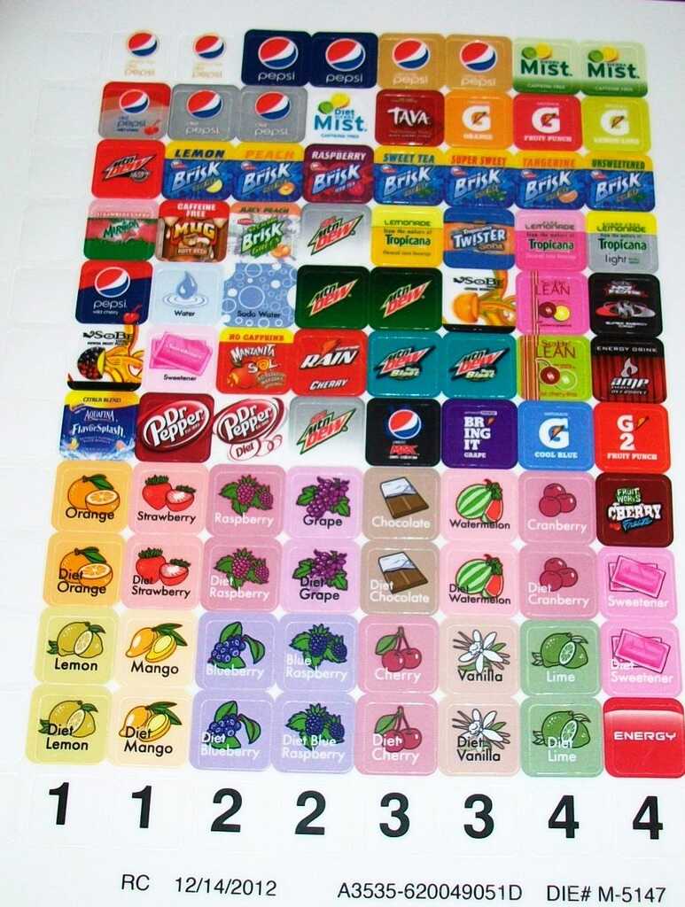 620049051: Decal Set Pepsi Cold Fusion ADA — Midwest Beverage