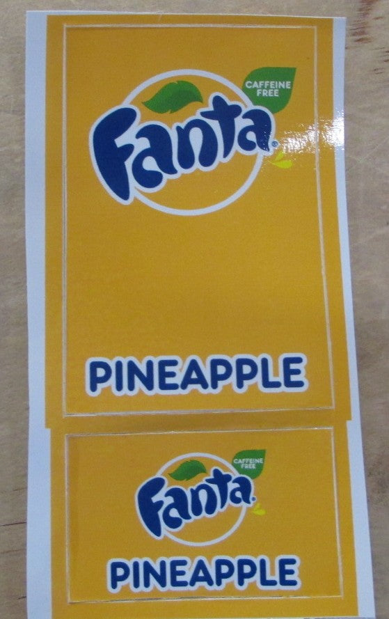 Fanta Pineapple UF1 Decal — Midwest Beverage