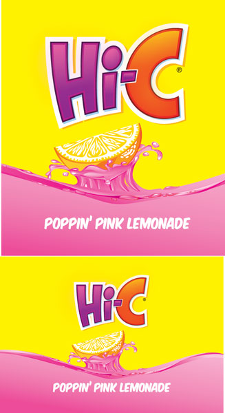 Hi-C Pink Lemonade LEV Decal — Midwest Beverage