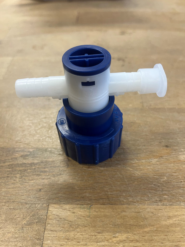Rapak Connector, Blue, Screw On, PCSS — Midwest Beverage
