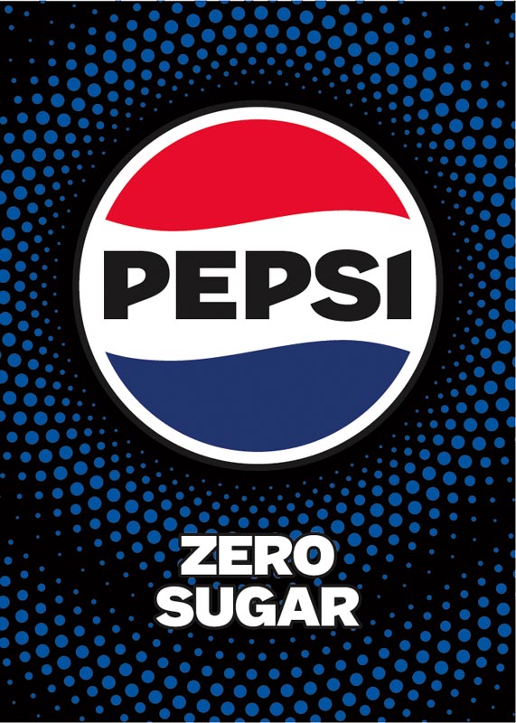 Pepsi Zero Sugar UF1 Decal — Midwest Beverage