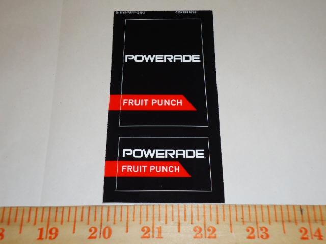Powerade Fruit Punch UF1 Decal — Midwest Beverage