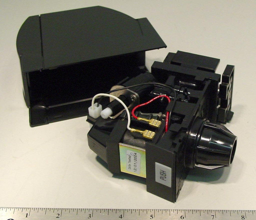2304: UF-1 Valve, Push Button, Complete with Cover and Backblock ...