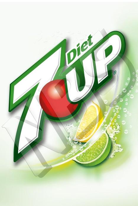 Diet 7up UF1 Decal — Midwest Beverage