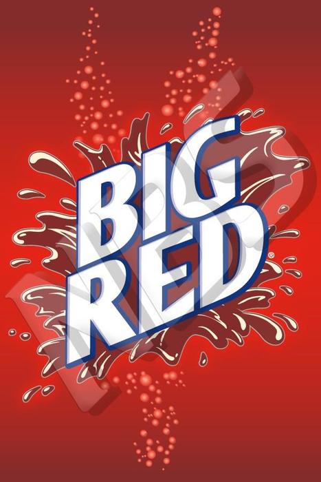 Big Red UF1 Decal — Midwest Beverage