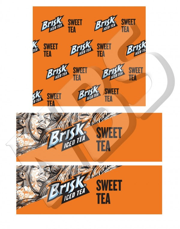 Lipton Brisk Sweet Iced Tea BIB Marker — Midwest Beverage
