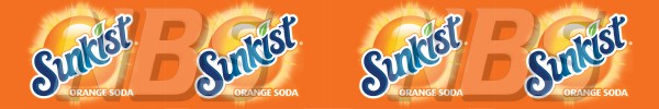 Sunkist Orange Syrup Line Marker — Midwest Beverage