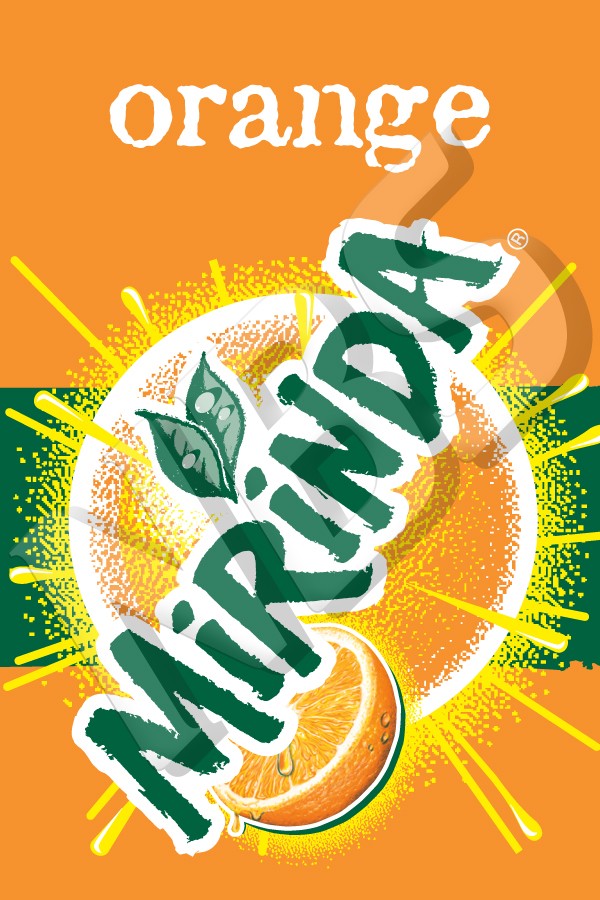 Mirinda Orange UF1 Decal — Midwest Beverage