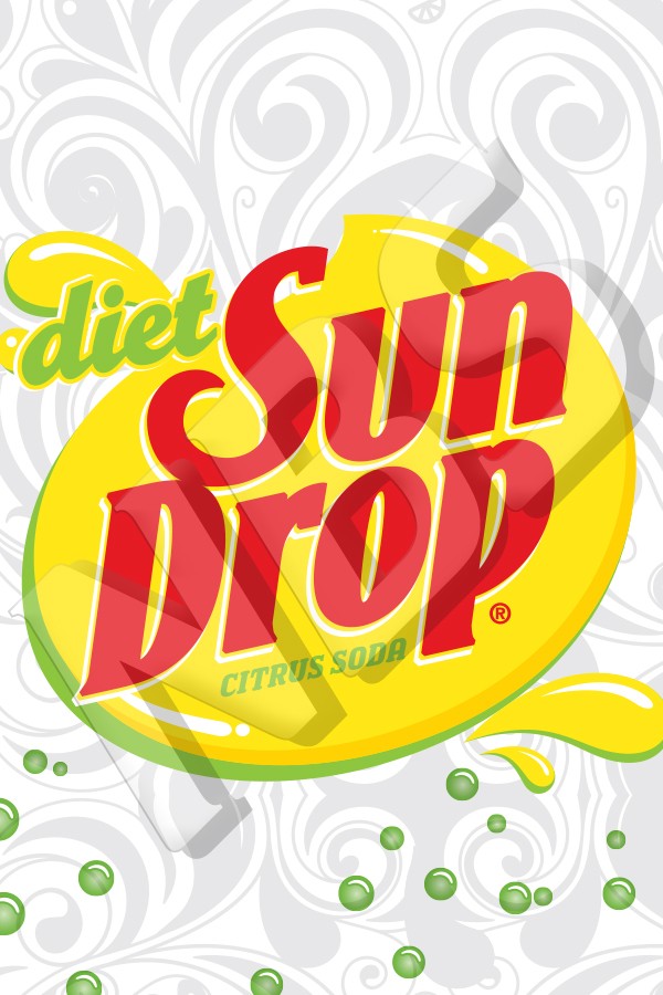 Diet Sundrop UF1 Decal — Midwest Beverage