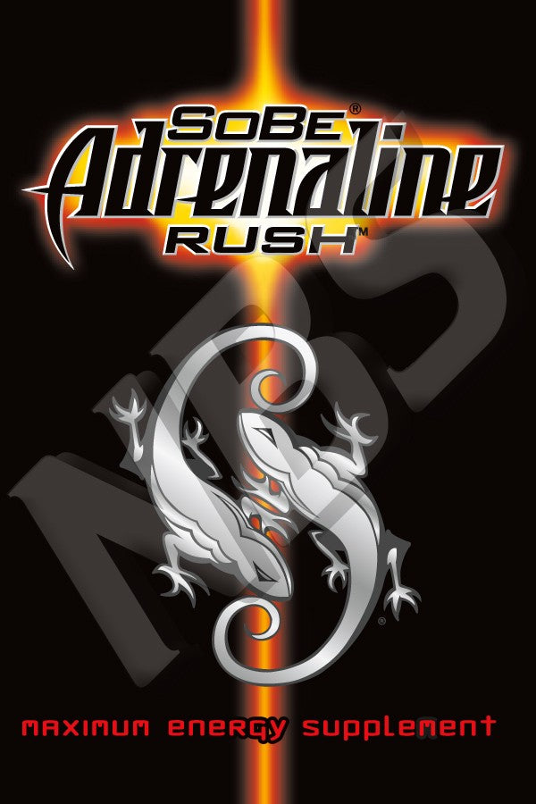Sobe Adrenaline Rush UF1 Decal — Midwest Beverage