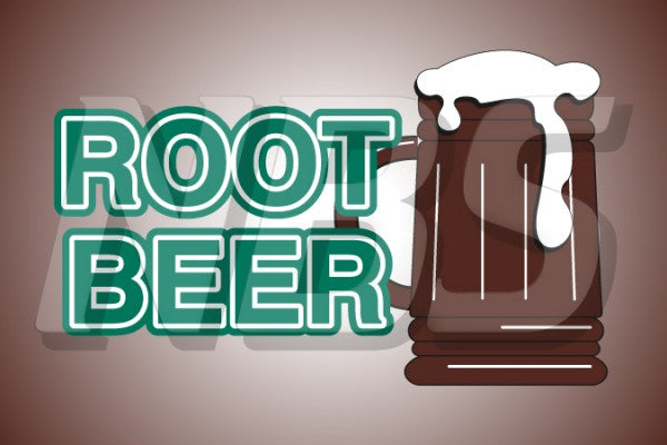 Generic Root Beer UF1 Back of Valve Decal — Midwest Beverage